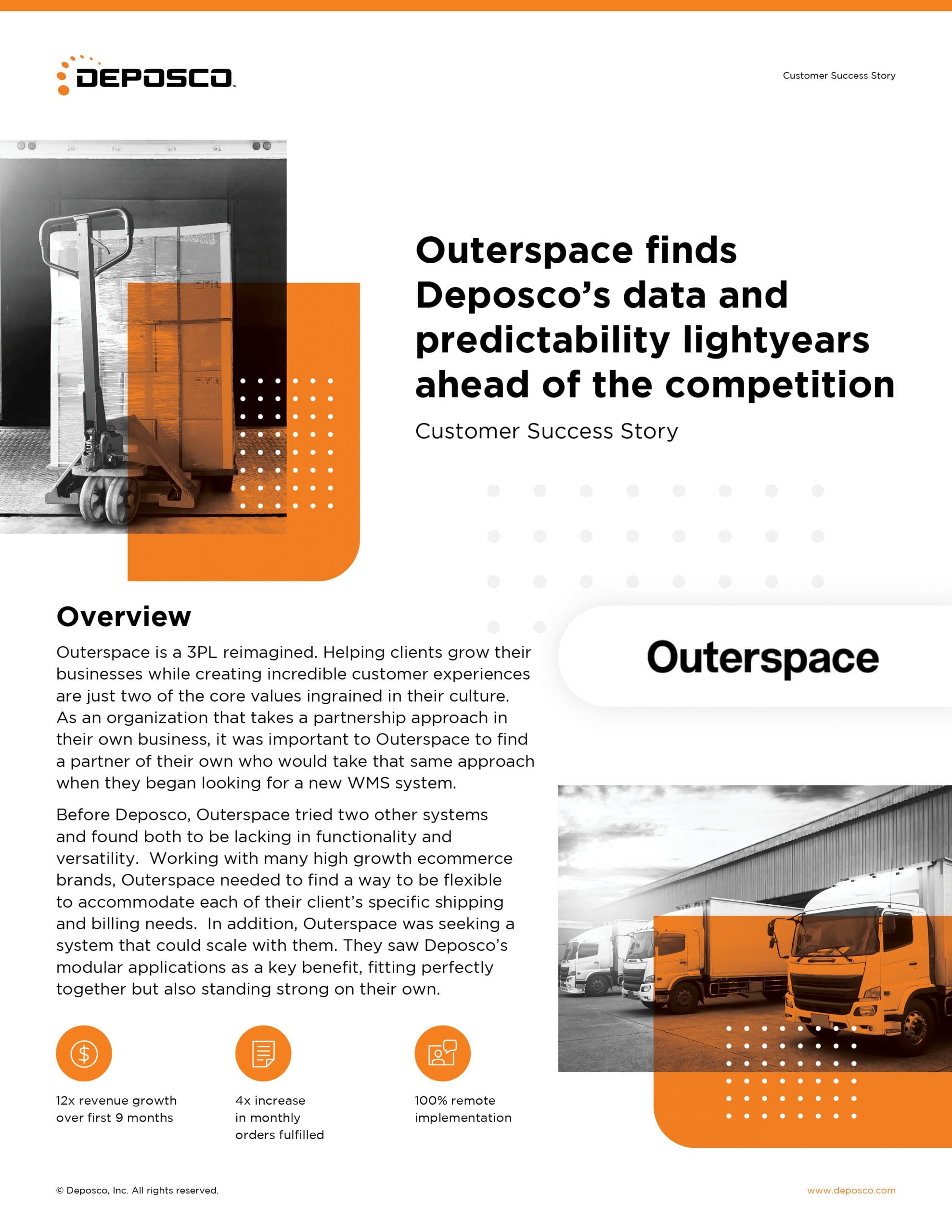 Outerspace | Success Story | Deposco
